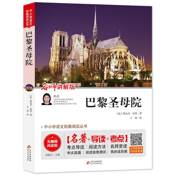 巴黎圣母院 （视频讲解版）七八九年级课外必读书推荐 中小学生课外阅读书籍儿童文学世界名著 无障碍阅读 考点导读+阅读方法+名师赏读 中小学生语文拓展阅读丛书