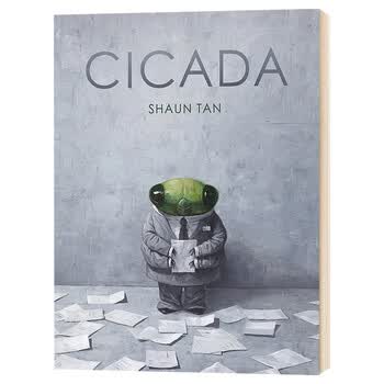 Cicada 英文原版绘本 蝉 陈志勇