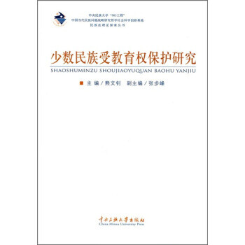 少数民族受教育权保护研究【正版图书】