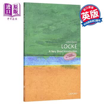 洛克 英文原版 人物传记 牛津通识读本 Locke John Dunn