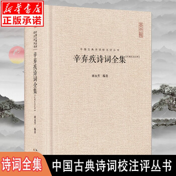 现货辛弃疾诗词全集 中国古典诗词校注评丛书 中国古诗词原文题解注释稼轩幼安620余首词130余首诗