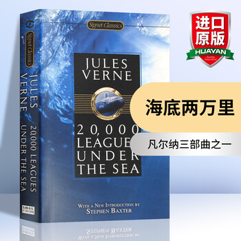 英文原版 海底两万里 20000 Leagues Under the Sea 科幻小说