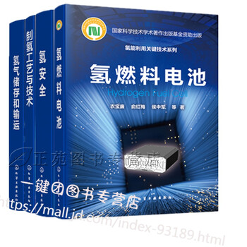 4册氢燃料电池+氢安全+氢气储存和输运+制氢工艺与技术 氢能利用关键技术系列 燃料电池技术燃料电池研