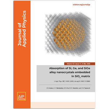 【单期可选】Journal of Applied Physics 应用物理学杂志 2020/21年英 N.11 2020年3月21日