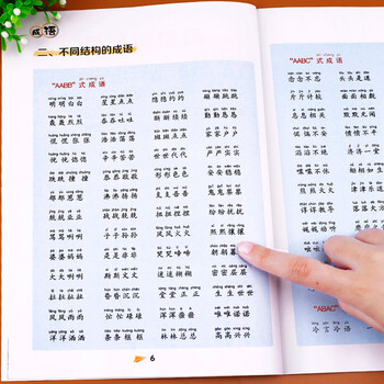 2021新款 小学生成语训练大全 小学词语积累专项练习册 人教版 成语知识四字成语大全书小学生通用版