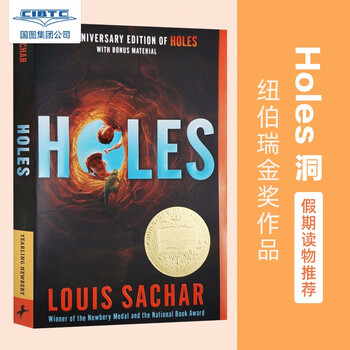 英文原版 Holes 洞（纽伯瑞金奖作品）假期读物推荐