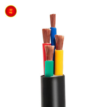 【高晖VVR/YJVR3*10+1*6】高晖 电缆线VVR/YJVR3*10+1*6平方 0.6/1KV阻燃国标3+1芯铜电缆 软线1米【行情 报价 价格 评测】-京东