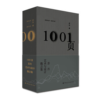 [正版图书] 1001页：苏丹艺术与设计微言集 苏丹 中国建筑工业出版社 9787112216468