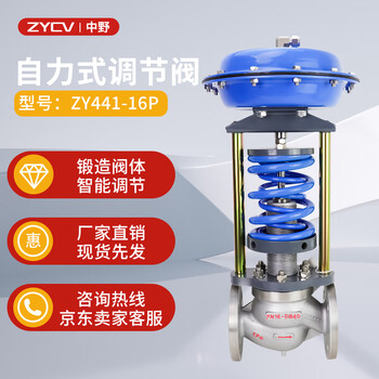 自力式压力调节阀高温蒸汽管道气体调压阀ZZYP卸压恒压稳压减压阀DN20-DN300全通径 不锈钢 DN40【图片 价格 品牌 报价】-京东