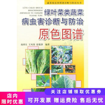 绿叶菜类蔬菜病虫害诊断与防治原色图谱