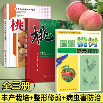 桃树栽培技术+图说桃典型病虫害防治+桃树修剪书籍果树种植栽培技术书桃树管理技术书桃树种植技术大全书果