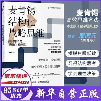 麦肯锡结构化战略思维 如何想清楚说明白做到位  周国元著