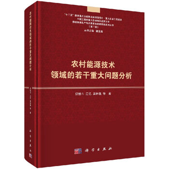 农村能源技术领域的若干重大问题分析