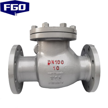 【FGOH44H-10C】FGO 旋启式法兰止回阀 单向逆止阀 1.0mpa H44H-10C DN400【行情 报价 价格 评测】-京东