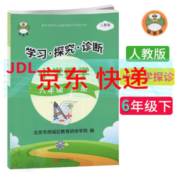 2022版智慧鱼学探诊学习探究诊断六年级数学下人教版RJ部编版北京市西城区教育研修学院