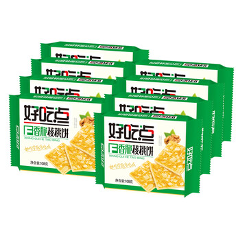 【好吃点【整包】 达利园 好吃点 香脆 核桃饼 108g*8包】好吃点【连包】香脆 核桃饼 108g*8包【行情 报价 价格 评测】-京东