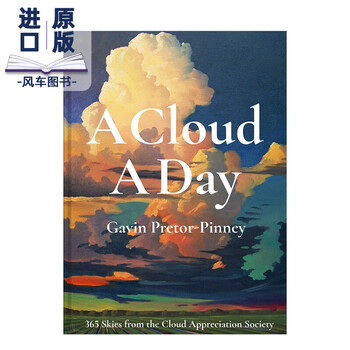 【现货】一天一朵云 A Cloud A Day 云彩欣赏协会的365天云朵观察摄影集 英文原版精装书籍进口图书