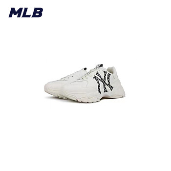 【MLB3ASHCM01N-50WHS】 MLB美职棒2022夏季老花系列运动鞋纽约洋基队复古老爹鞋厚底休闲运动鞋3ASHCM01N ...