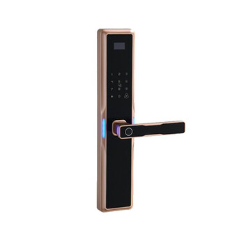 【企采严选HZ-8619】企采严选 美尔固HZ-8619一握即开指纹锁 家用防盗门锁（企业专享）【行情 报价 价格 评测】-京东