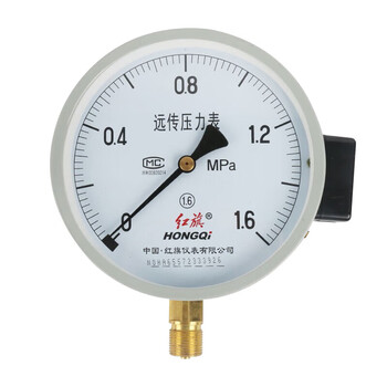 【红旗YTZ-150】红旗 径向远传压力表 YTZ-150 M20*1.5 精度1.6级压力表 0~0.4MPa【行情 报价 价格 评测】-京东