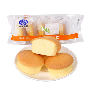 【港荣港荣芝士122g（5枚装）*2】港荣芝士蒸蛋糕点心营养健康早餐休闲食品零食小吃小面包整箱老人 芝士122g（5枚装）*2袋【行情 报价 价格 评测】-京东