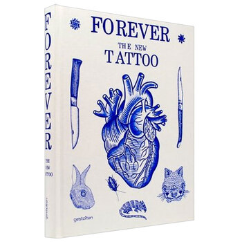 forever:the new tattoo的纹身图案 平面设计书籍