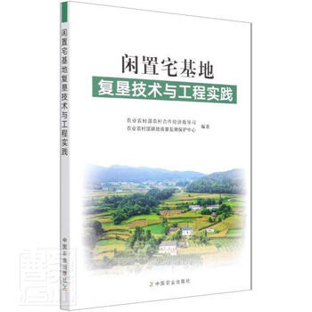 闲置宅基地复垦技术与工程实践农业农村部农村合作经济指导司中国农业出版社9787109281820 建