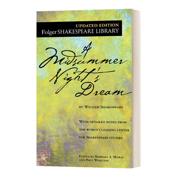 英文原版 A Midsummer Night's Dream 莎士比亚图书馆系列 仲夏夜之梦 英文版 进口英语原版书籍
