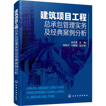 建筑项目工程总承包管理实务及经典案例分析 图书