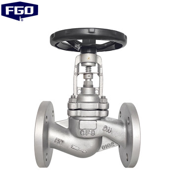 FGO 不锈钢波纹管截止阀 PN25 WJ41W-25P DN15 不锈钢 WJ41W-25P【图片 价格 品牌 报价】-京东