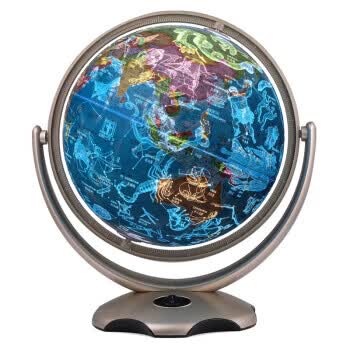 正版图书 博目 26cm奇幻星座地球仪(金色支架)办公用品 教学研究摆件 儿童玩具 创意礼品 办公书