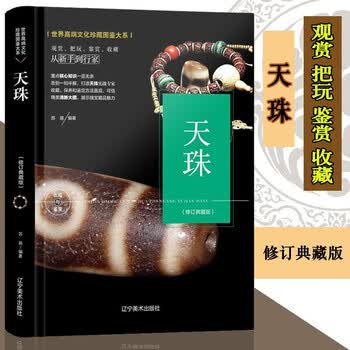 天珠收藏与鉴赏 天降神石 文化珍藏图鉴大系艺术 鉴赏收藏 金刚菩提天珠净化文玩鉴定西藏九眼天珠古玩