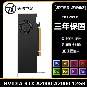 英伟达（NVIDIA)RTX A2000 6G/12G 专业图形卡 原厂盒装/工包 RTX A2000 12G全新工包/三年保固【图片 价格 品牌 报价】-京东