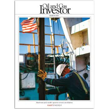 【单期可选】Oil and Gas Investor 英文石油与燃气投资者杂志 2020/21年月刊 2021年3月刊