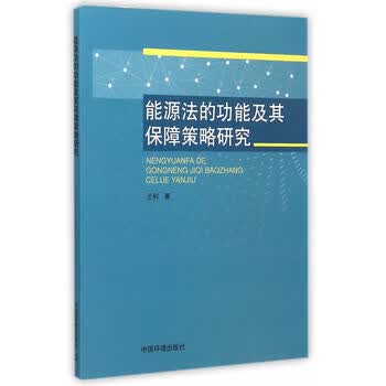 能源法的功能及其保障策略研究