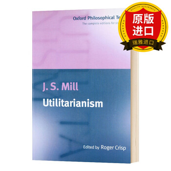英文原版 Utilitarianism 功利主义 英文版 约翰斯图尔特密尔 豆瓣推荐 英文版 进口英语原版书籍
