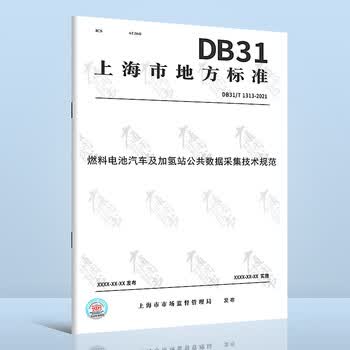DB31/T 1313-2021	燃料电池汽车及加氢站公共数据采集技术规范