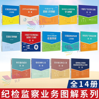纪检监察业务图解系列（全14册）中国方正出版社 八项规定精神政策\\\/巡视工作\\\/问责条例\\\/监察法图解
