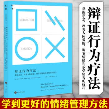 辩证行为疗法 掌握正念改善人际效能调节情绪和承受痛苦的技巧 马修 麦克凯 杰弗里·伍德 杰弗里 布兰