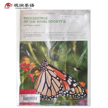 Proceedings of the Royal Society B: Biological Sci 2019年9月刊