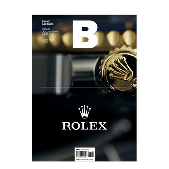 Magazine B 劳力士ROLEX NO.41 奢侈品手表成功人士商业品牌主题杂志 韩国英文