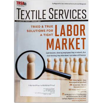 【单期可选】Textile Services 美国纺织工业服务杂志 2020年1月刊 2020年1月刊