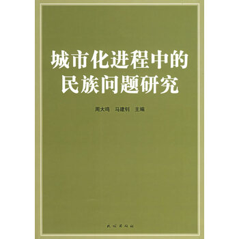 城市化进程中的民族问题研究