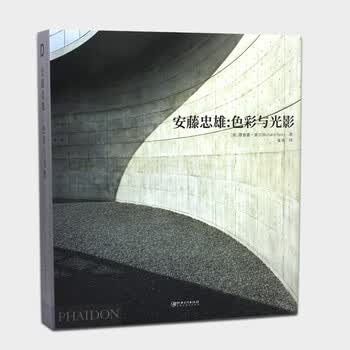 安藤忠雄 色彩与光影 日本建筑大师ANDO的经典代表作 建筑大师摄影作品集 建筑设计书籍