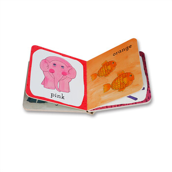 英文原版 Elmer's Little Library 4册小盒装 花格子大象艾玛的小小图书馆 0-2岁宝宝睡前英语子阅读故事书 儿童启蒙早教绘本SN1985