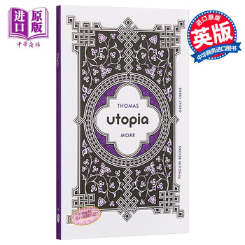 托马斯·莫尔：乌托邦 英文原版 Utopia Thomas More