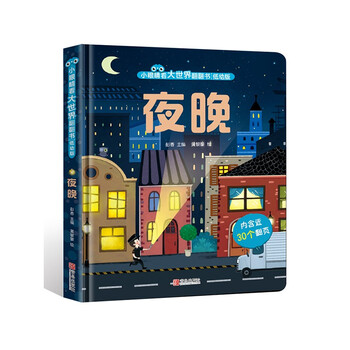 小眼睛看大世界——夜晚（科普启蒙翻翻书低幼版）