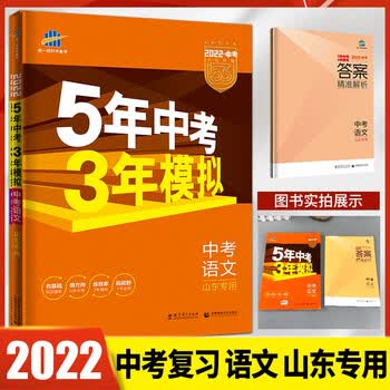 2022山东专版五年中考三年模拟53中考总复习 语文