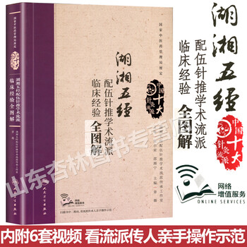正版 中国十大针灸流派 湖湘五经配伍针推学术流派临床经验全图解(配增值)章薇主编 人民卫生出版社