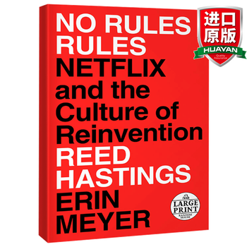 英文原版 无规则的规则 不拘一格 网飞传奇No Rules Rules Netflix公司文化的重塑